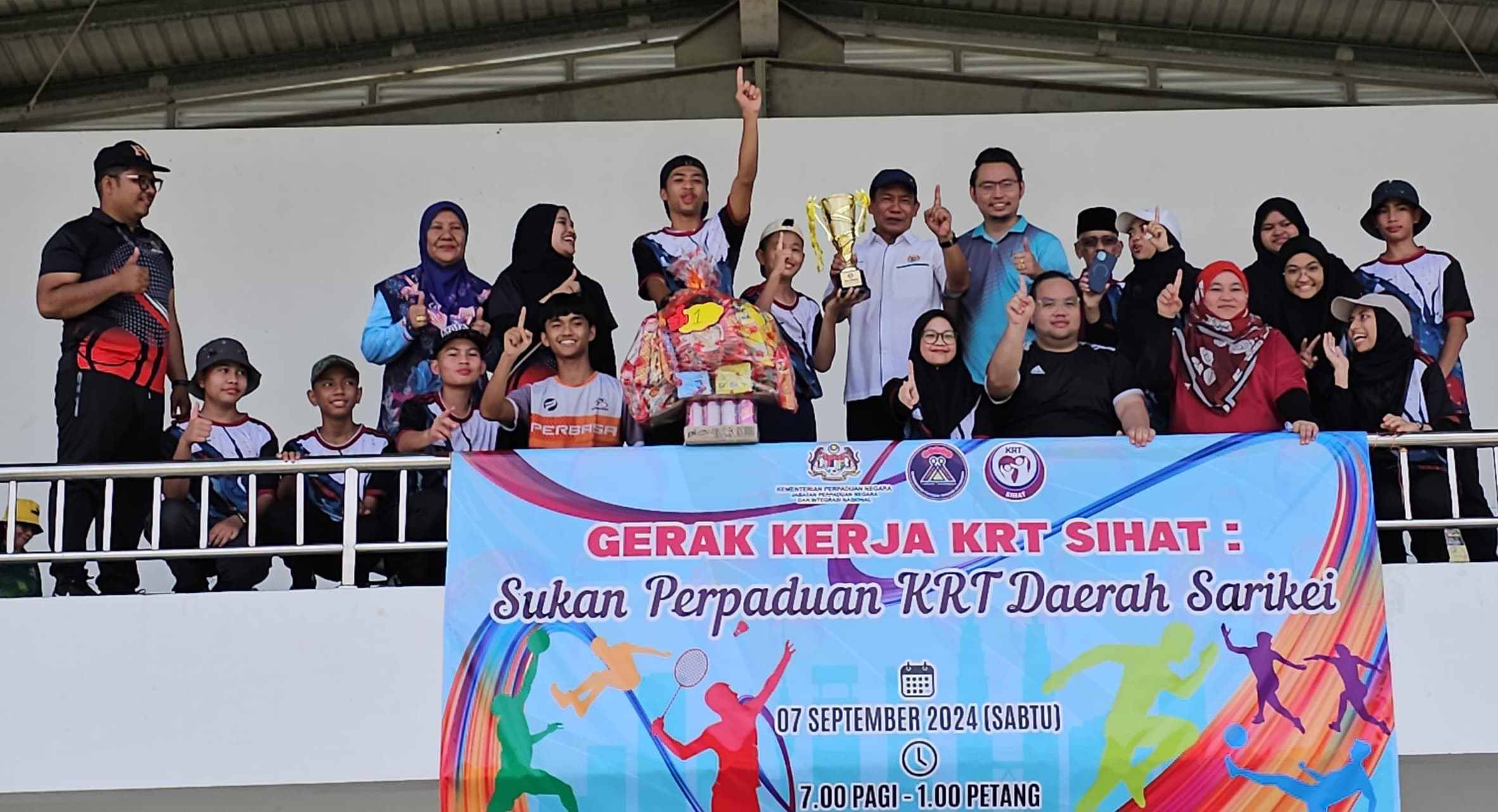 22 KRT Daerah Sarikei sertai sukan perpaduan - UTUSAN SARAWAK