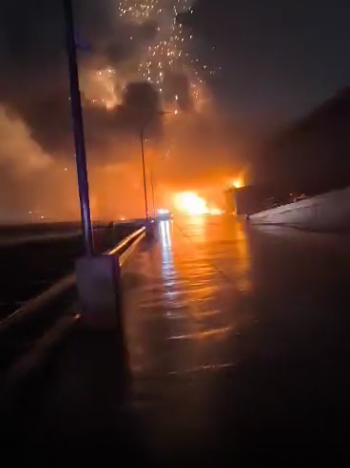 Kilang di Samalaju terbakar, dipercayai kebocoran molten alumnium ...