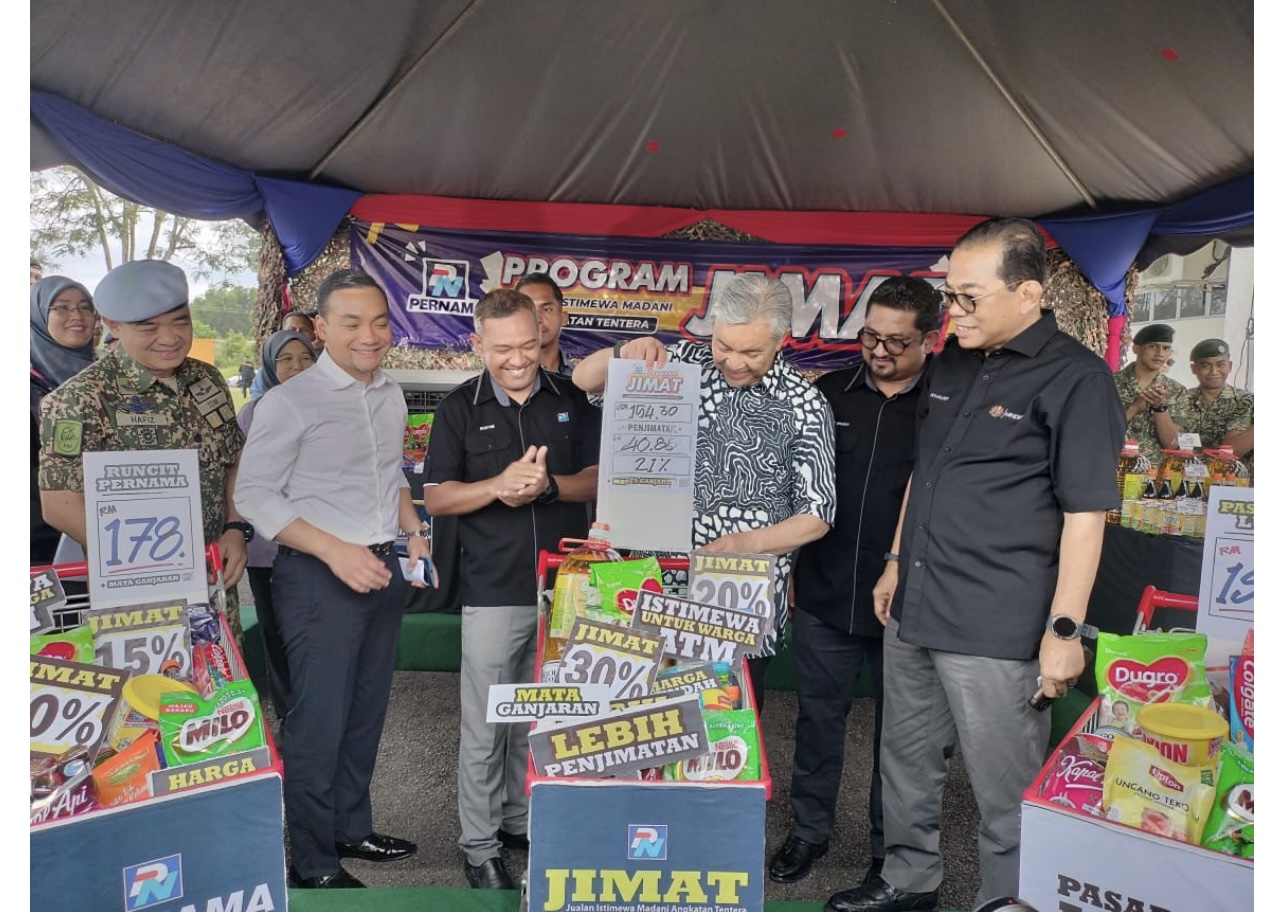 Program JIMAT 12 kali setahun, bantu tentera beli barangan pada harga ...