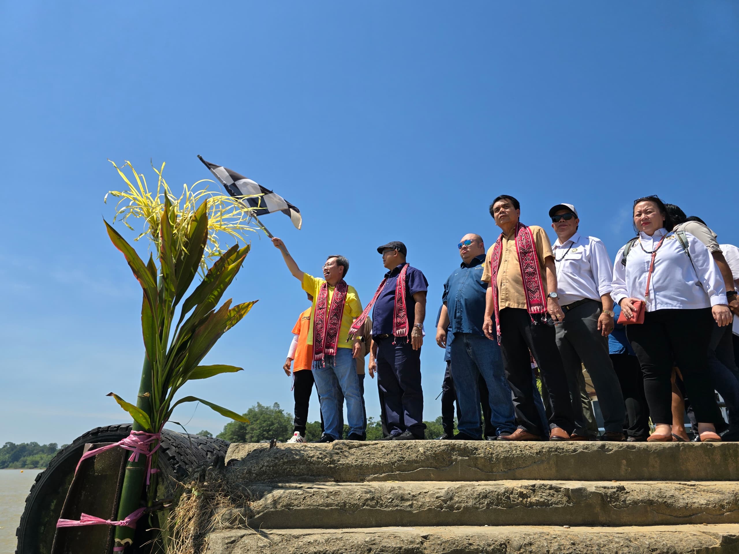 Tebingan Kanowit unik, reka bentuk dua tingkat - UTUSAN SARAWAK