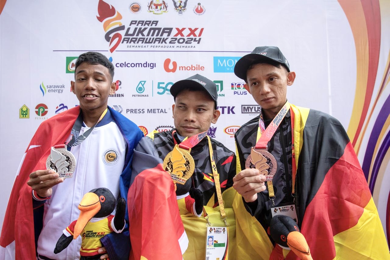 Para SUKMA: Andy Lau pecah rekod 1,500 meter lelaki T1 - UTUSAN SARAWAK