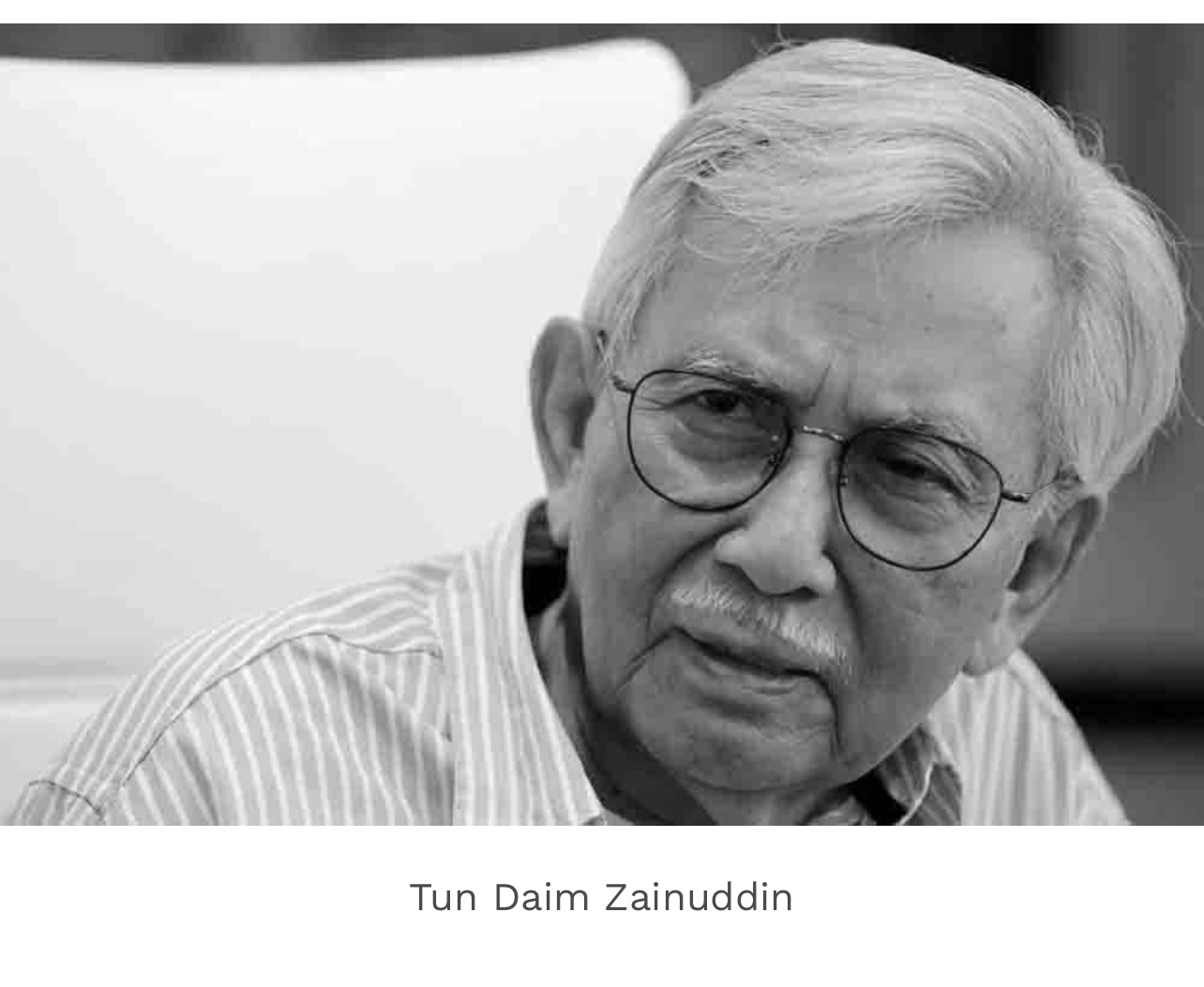 Tun Daim meninggal dunia - UTUSAN SARAWAK Tun Daim meninggal dunia - UTUSAN SARAWAK