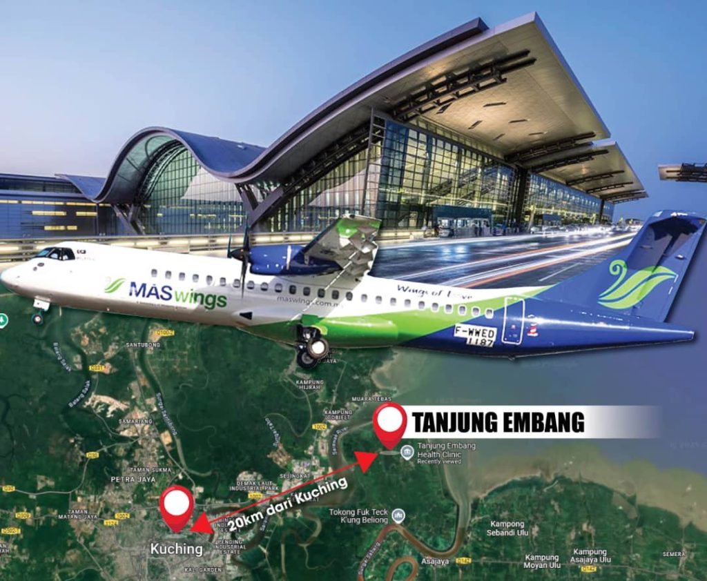 Tanjung Embang, bakal hab penerbangan serantau - UTUSAN SARAWAK