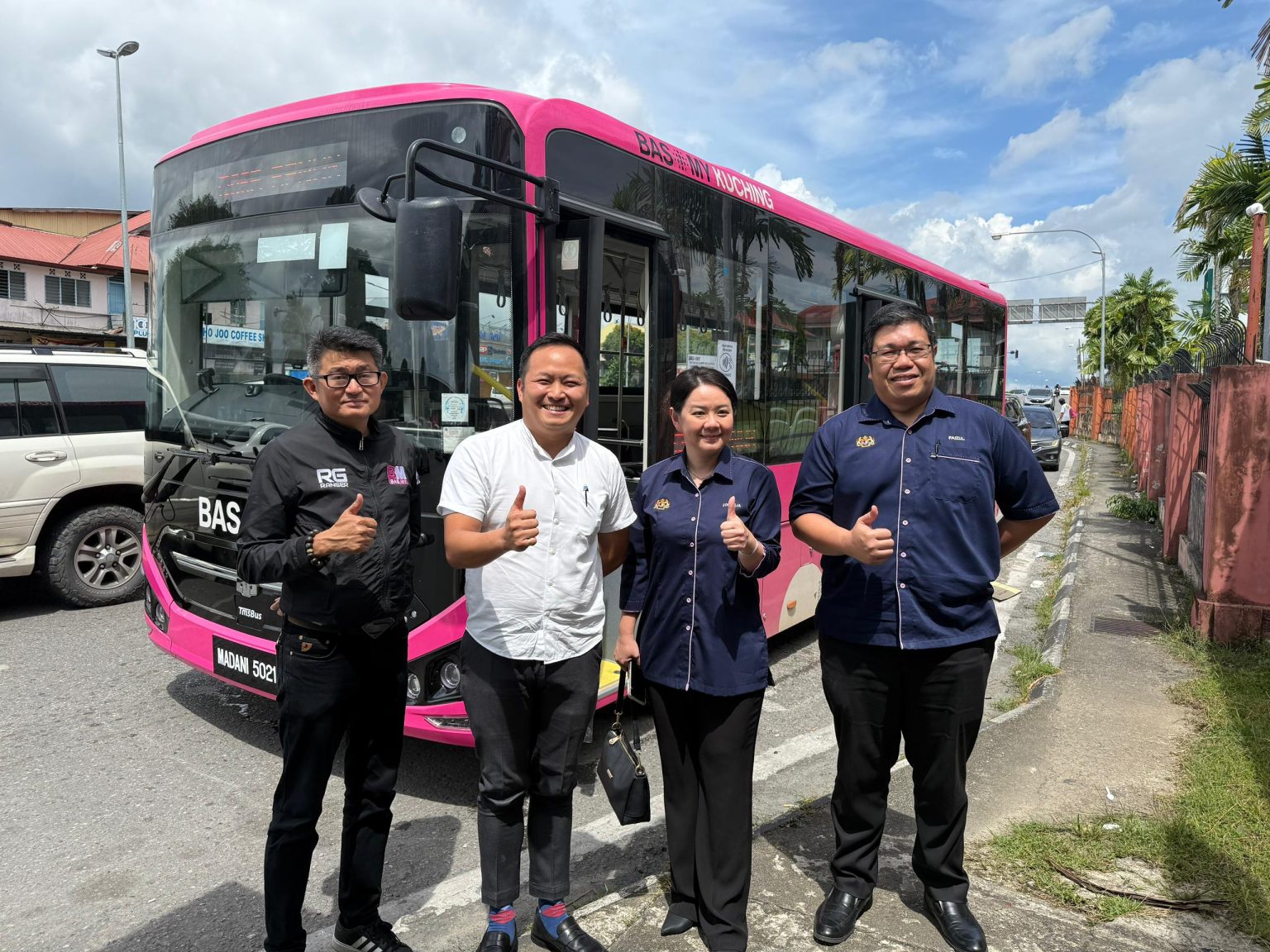 New Saujana–Kg Benuk bus route launched - UTUSAN SARAWAK