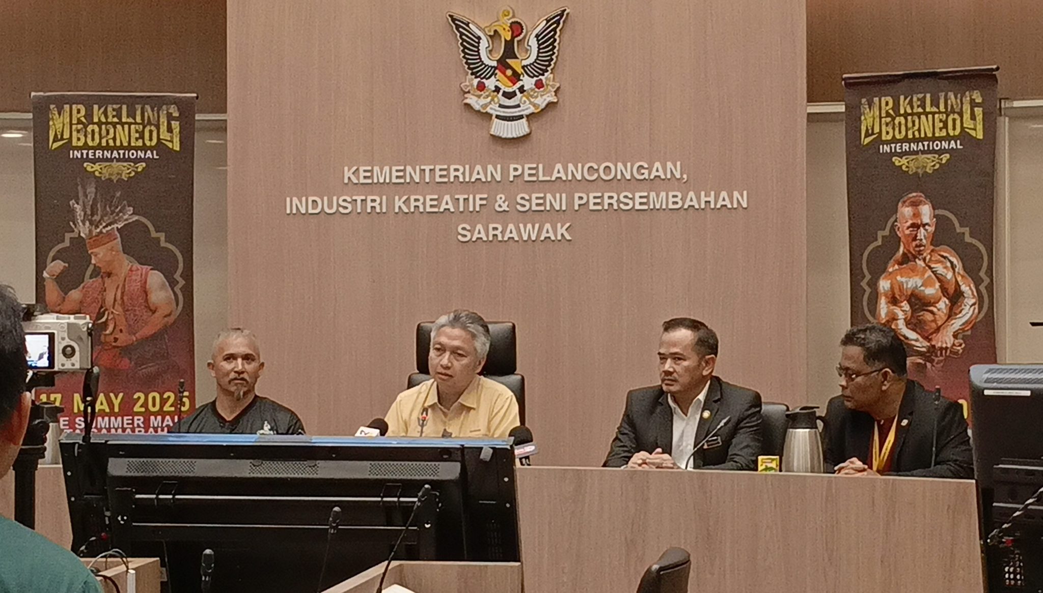 Mr Keling Borneo 2025: Bina badan bertemakan budaya Iban - UTUSAN SARAWAK