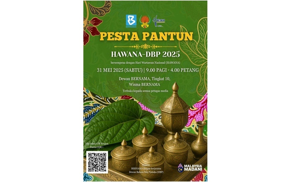 Pesta Pantun HAWANA-DBP 2025 esok - UTUSAN SARAWAK