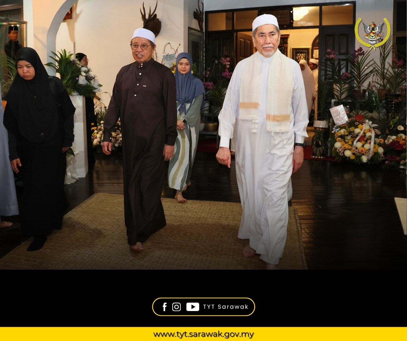Tun Wan Junaidi hadiri Majlis Tahlil Allahyarhamah Puan Sri Juma’ani ...