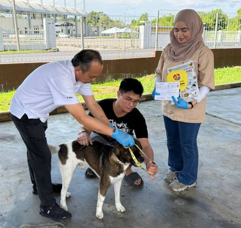 Betong anjur program vaksinasi anti-rabies mikrocip dan perlesenan ...