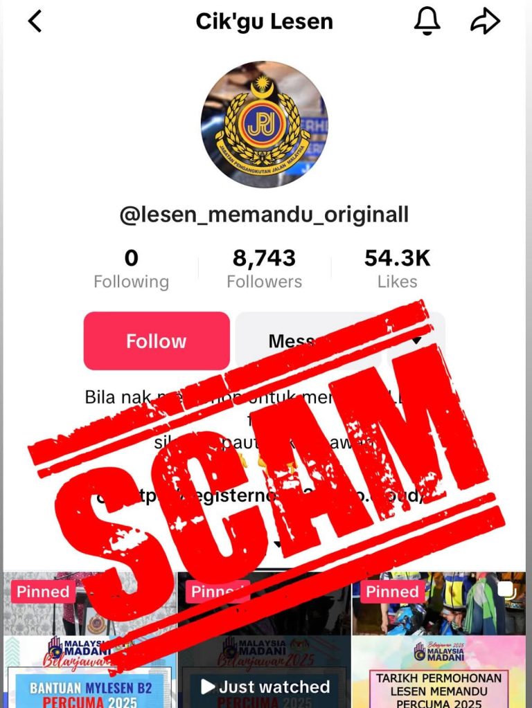 JPJ: Jangan terpedaya iklan lesen memandu percuma di media sosial ...