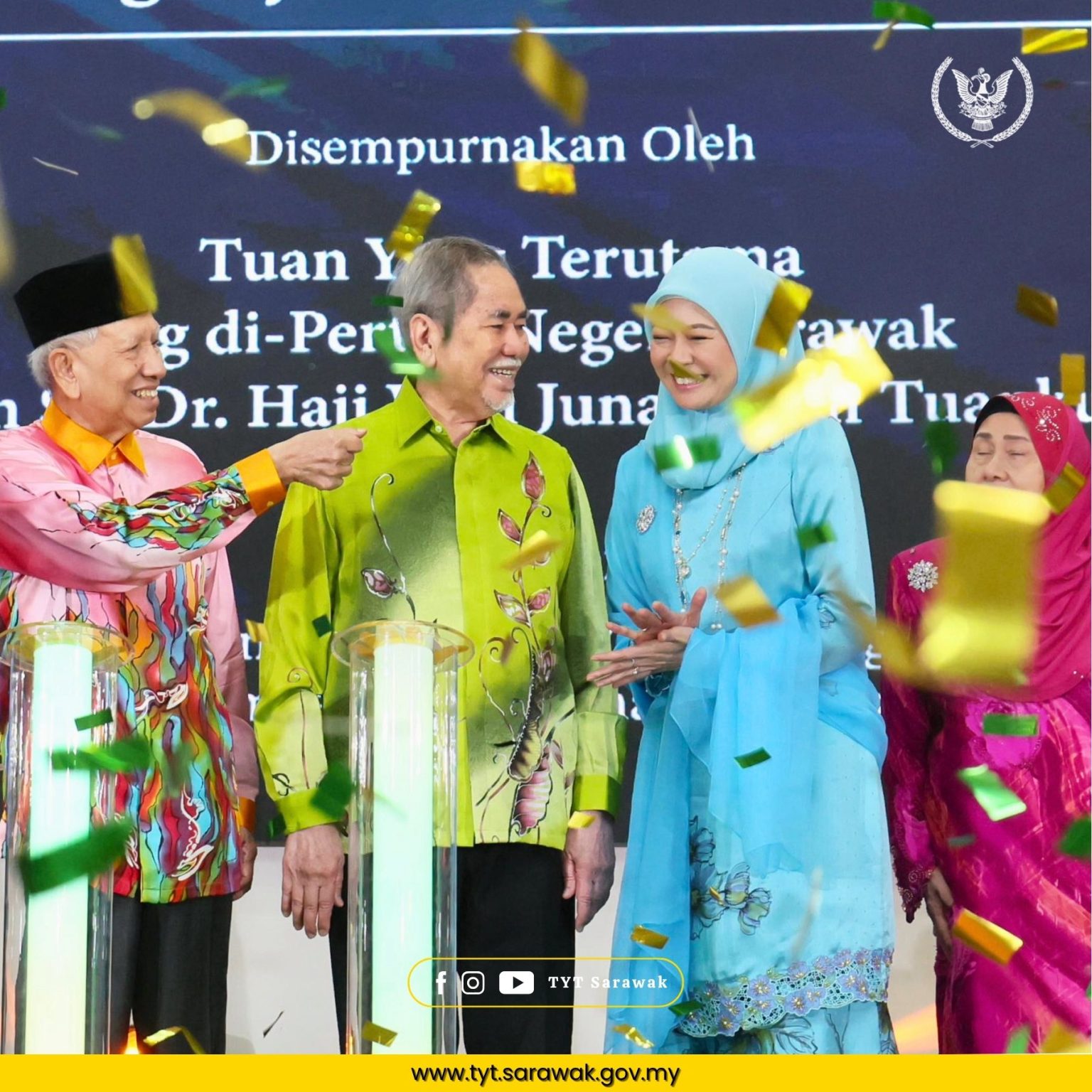 Tun Wan Junaidi hadir Majlis Pelancaran Buku Biografi Tan Sri Abu Zahar ...