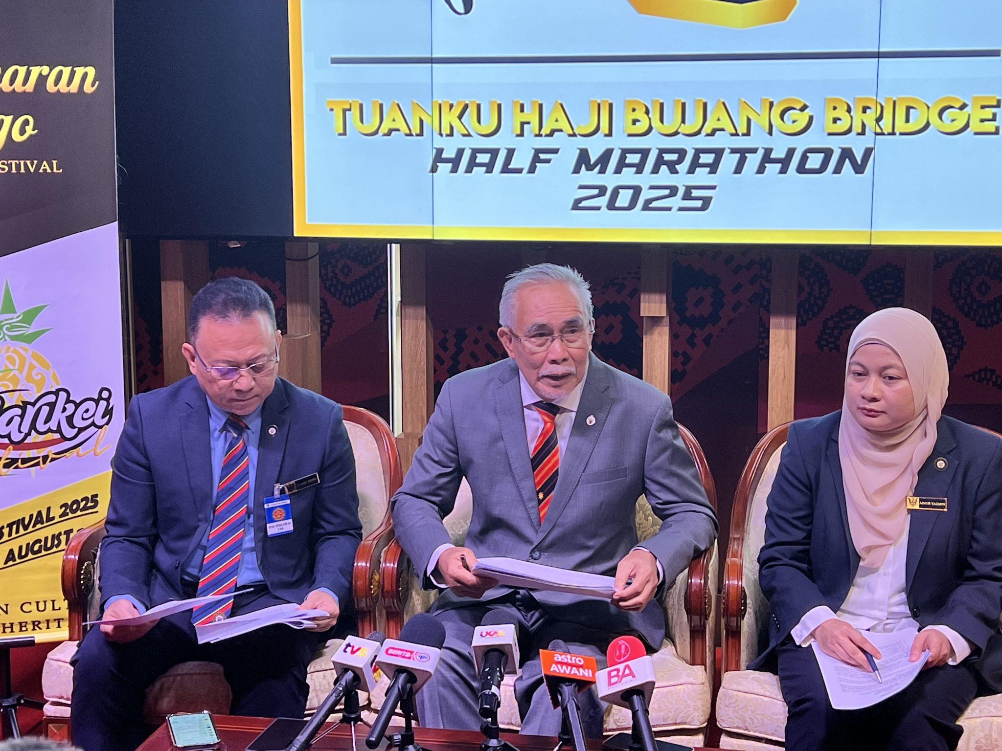 Separuh Maraton Jambatan Tuanku Haji Bujang Sarikei 2025, 24 Ogos ini ...