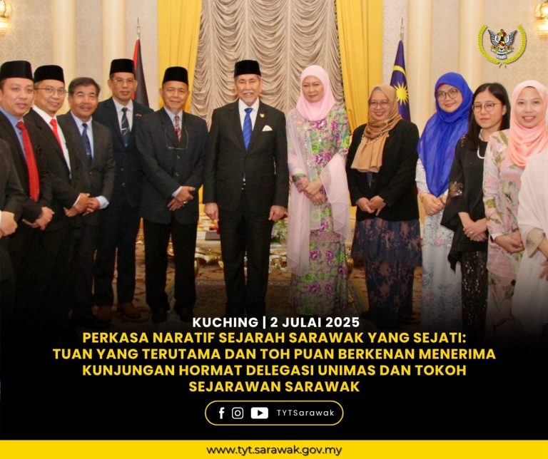 Tun Wan Junaidi dan Toh Puan Fauziah terima kunjungan hormat delegasi ...