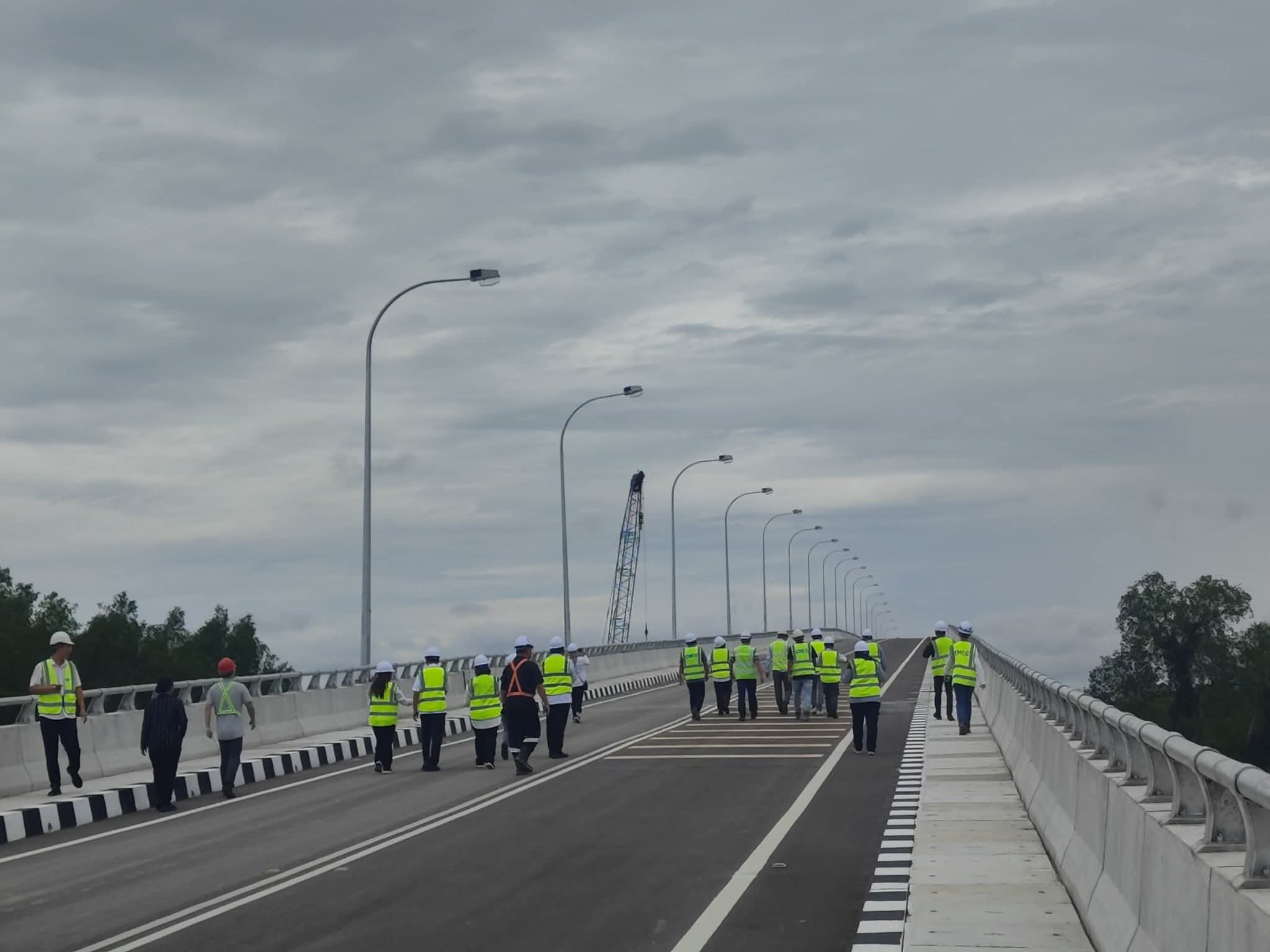 Jambatan Batang Lingga capai 99 peratus, siap sepenuhnya September ini ...
