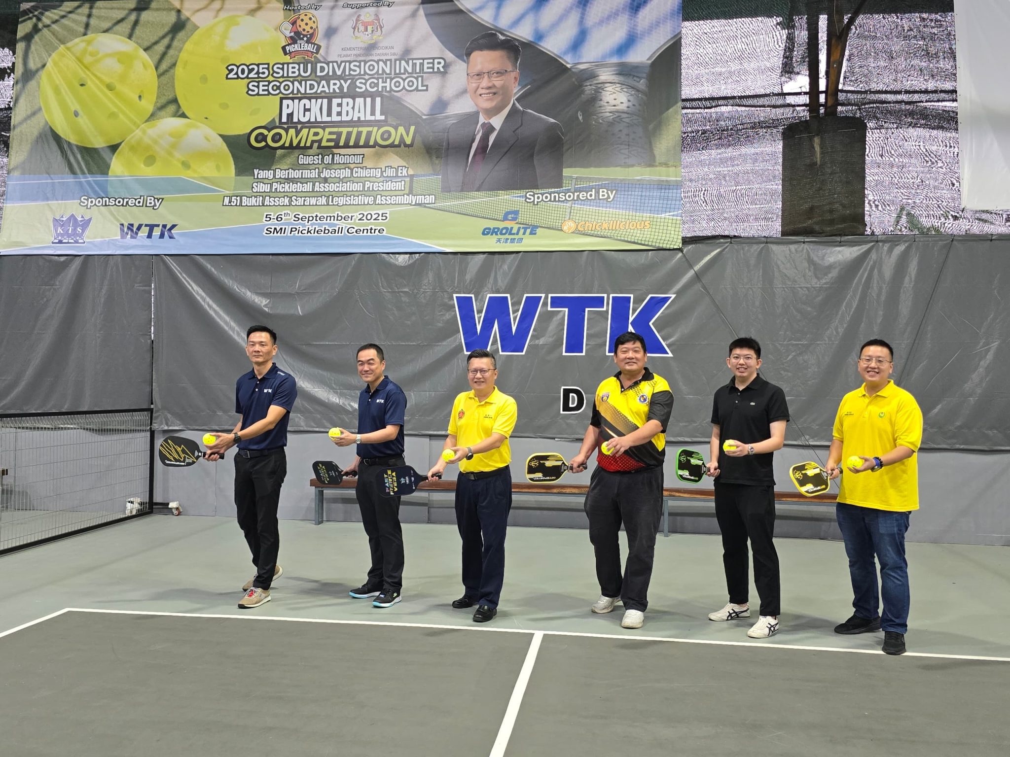 Sibu jadi perintis Kejohanan Pickleball sekolah menengah di Malaysia ...