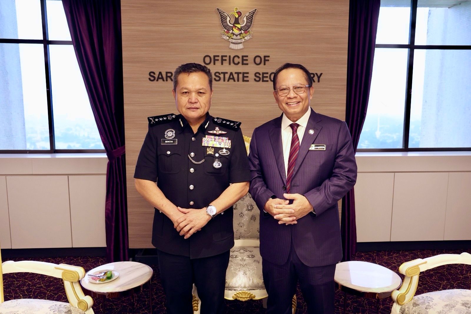 Mancha anak Iban pertama sandang jawatan Pesuruhjaya Polis, bersara ...