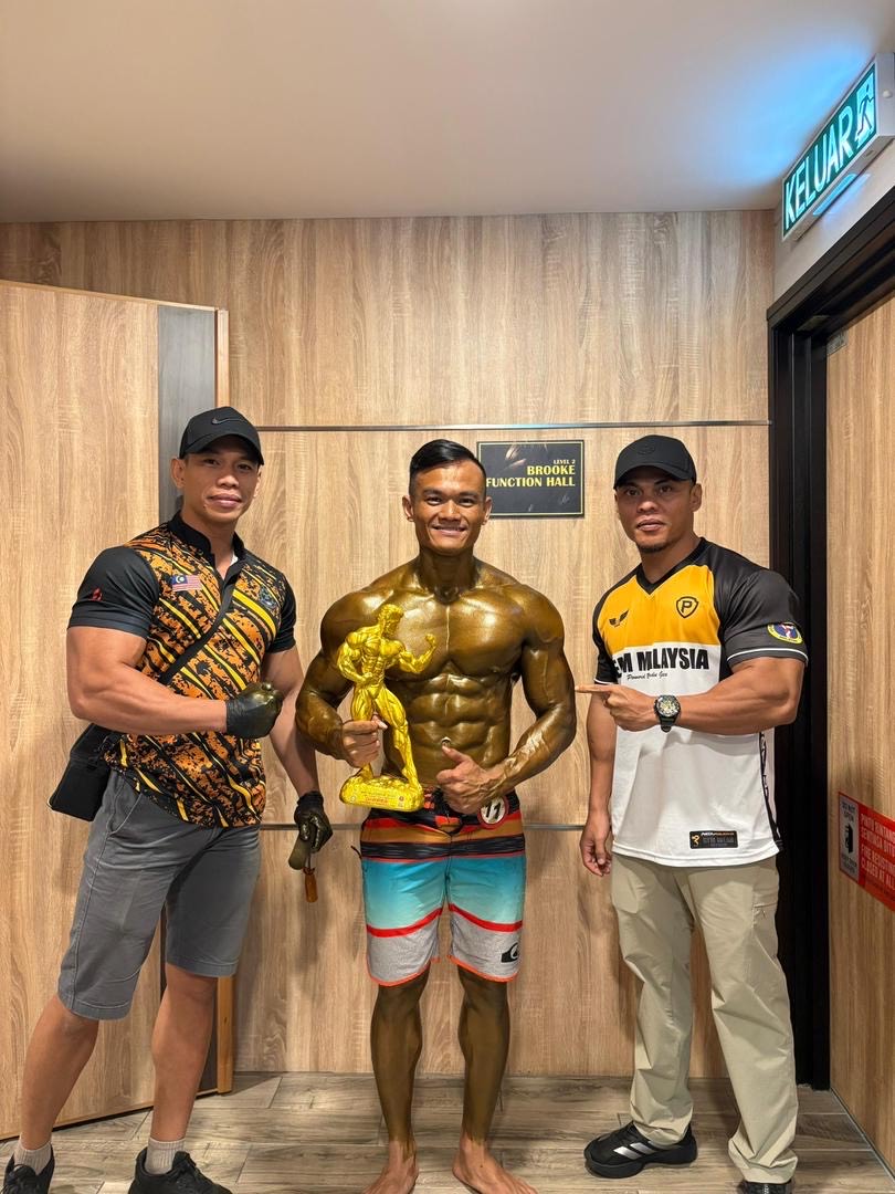 Eksklusif: Tiada penaja, hanya semangat, Brandon Baki juara Mr Sarawak ...