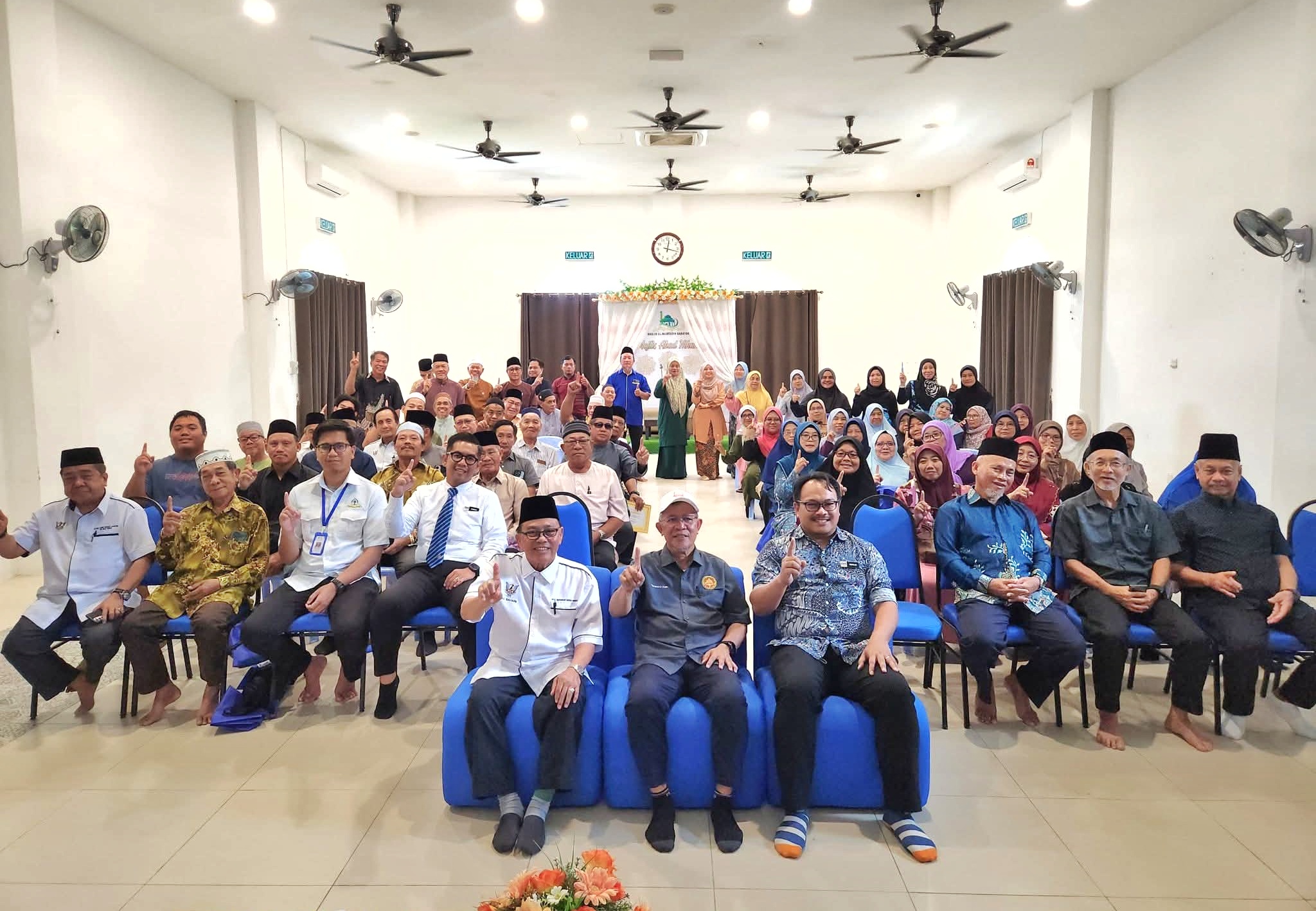 Bengkel kesihatan, kebersihan dan zakat harta perkasa ilmu KMKK Saratok ...