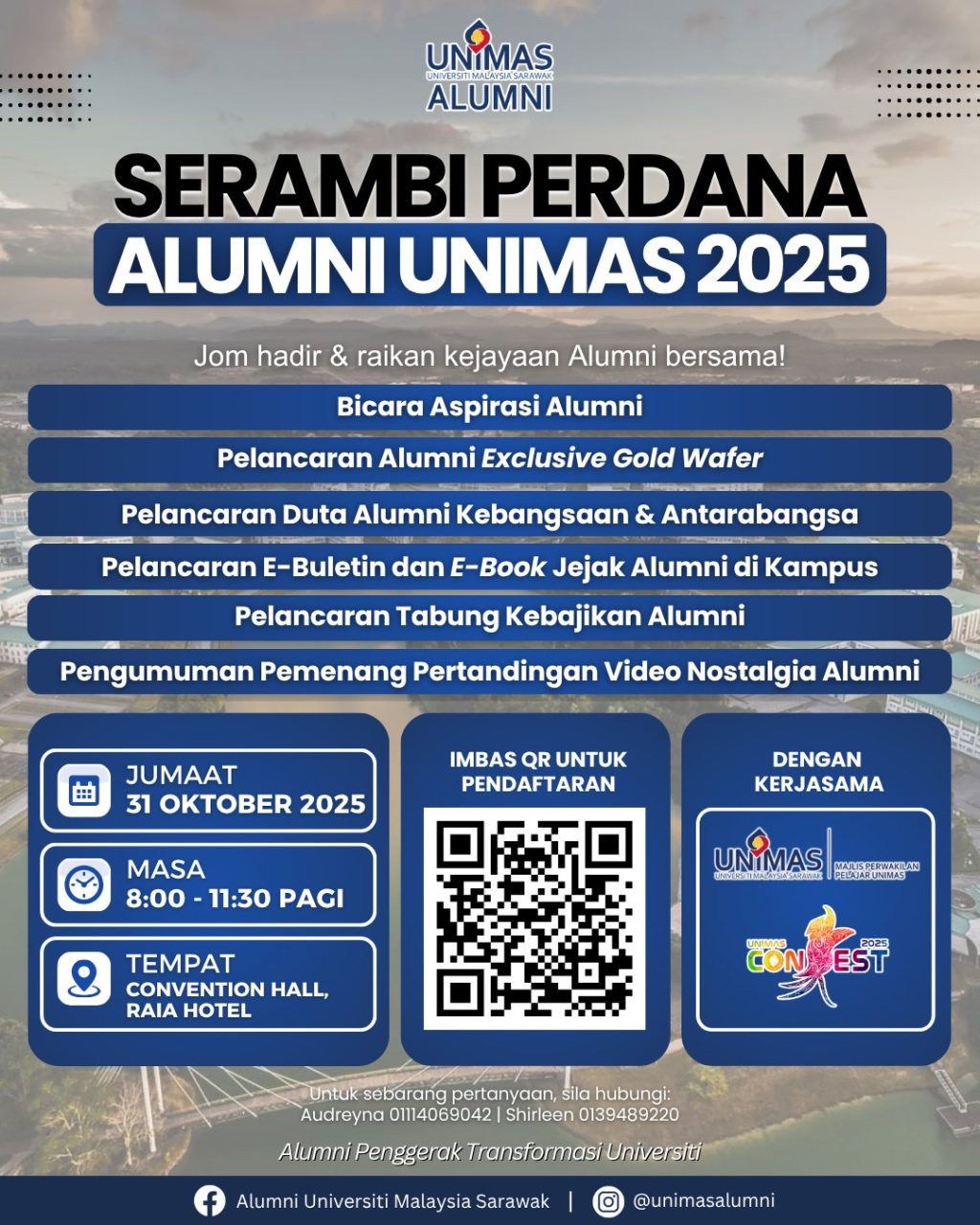 Hari Alumni Unimas 2025: Perkongsian aspirasi dan pelancaran inisiatif ...