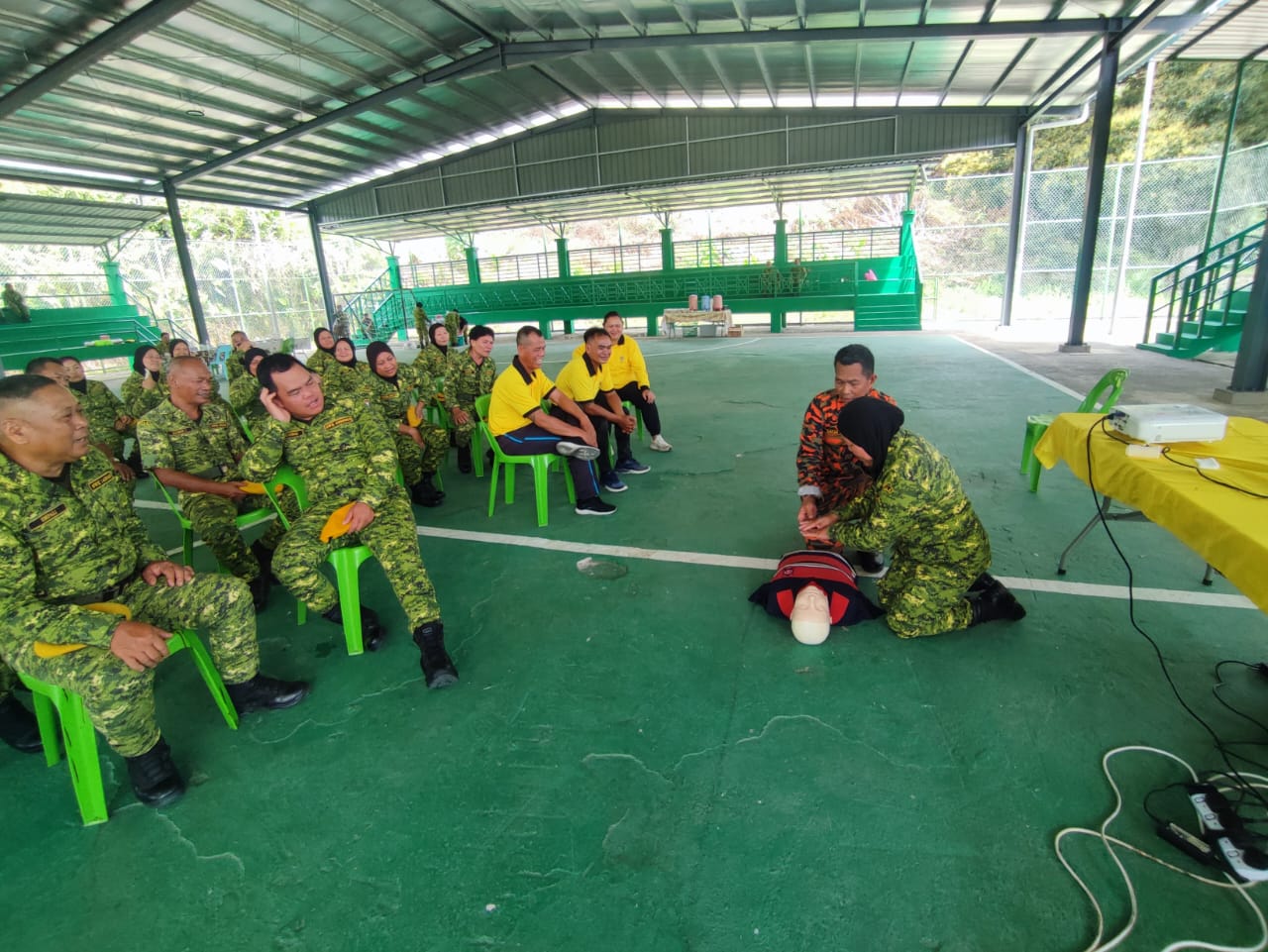 31 anggota RELA Pakan sertai latihan kesedaran keselamatan - UTUSAN SARAWAK