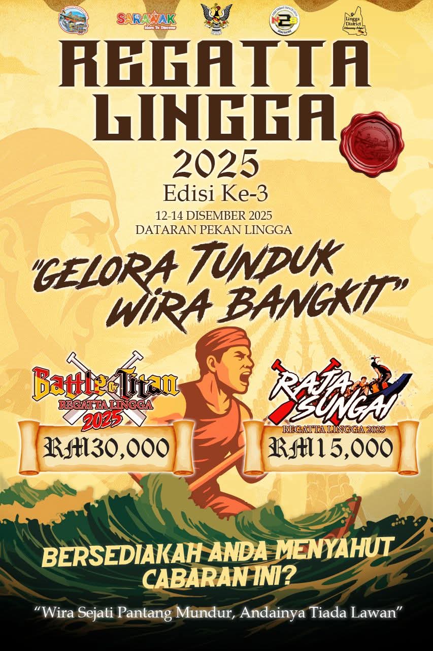 Regata Lingga 2025: Gelora tunduk, wira bangkit menghimpun semangat ...