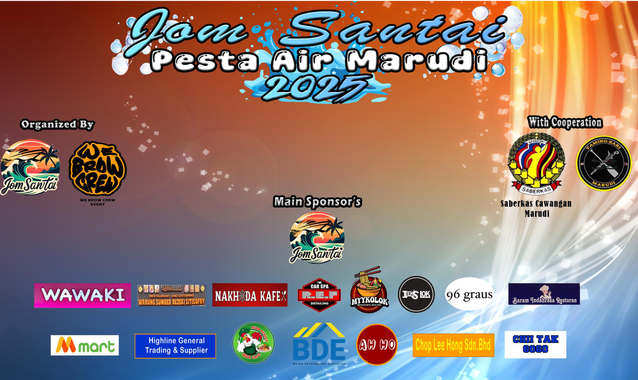 Jom Santai Pesta Air di Marudi, 5–9 November - UTUSAN SARAWAK
