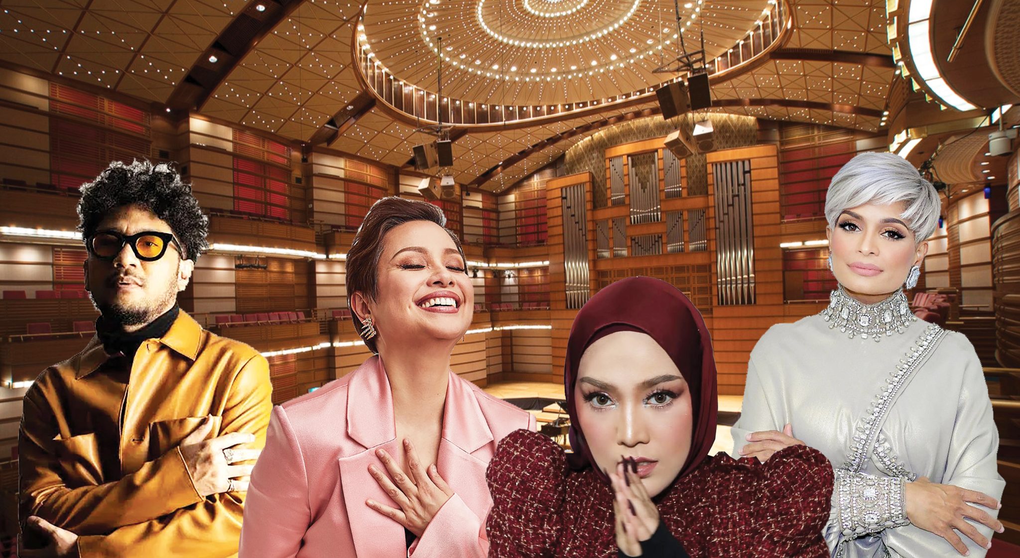 Shila Amzah, Jaclyn Victor, Kunto Aji & Lea Salong antara warnai pentas ...