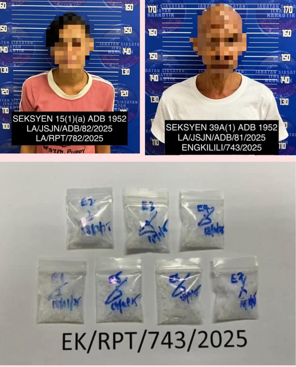 Dua suspek kes dadah ditahan dalam Op Tapis Khas - UTUSAN SARAWAK