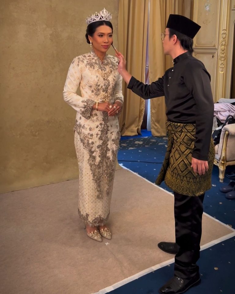 Anak Limbang, Gebriel Padan dapat penghormatan solek pasangan Diraja ...