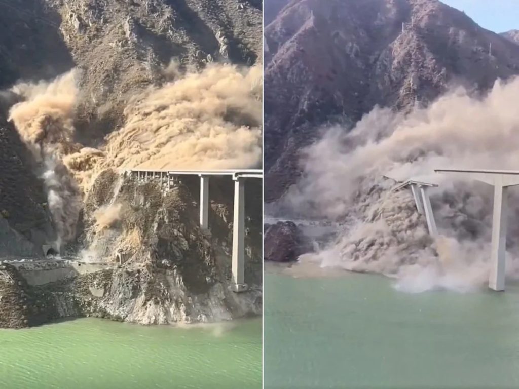 Jambatan baharu runtuh di wilayah Sichuan, China - UTUSAN SARAWAK