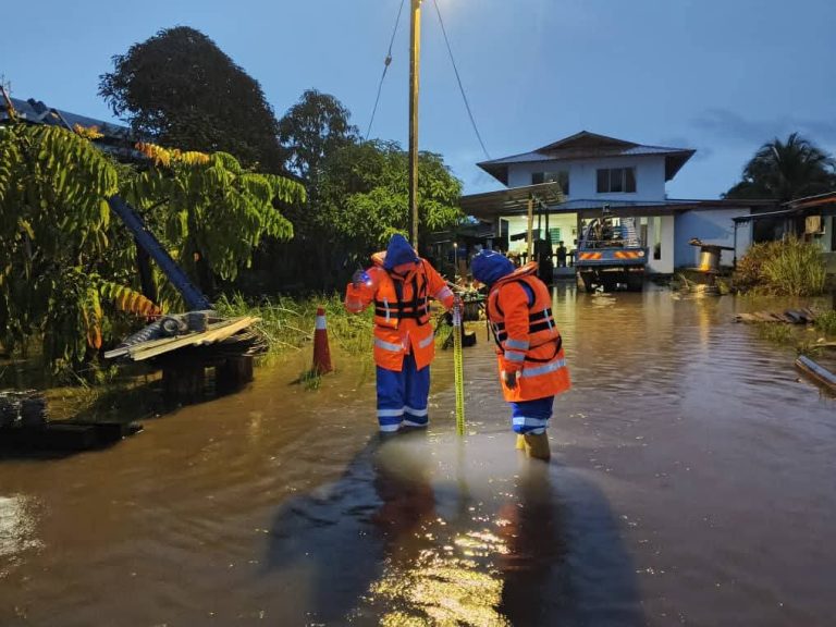 APM Saratok laksana pemantauan Monsun Timur Laut, paras air terkawal ...