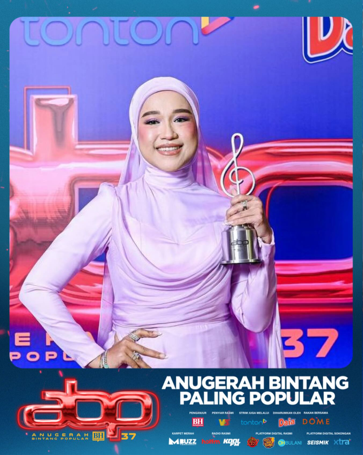 Ernie Zakri raih 124,448,198 undi, dinobat Bintang Paling Popular ABPBH ...