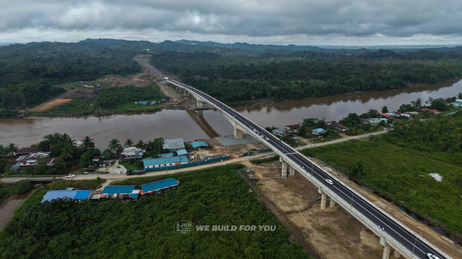 Jambatan Sebauh mula dibuka, hadiah Krismas buat penduduk Bintulu ...