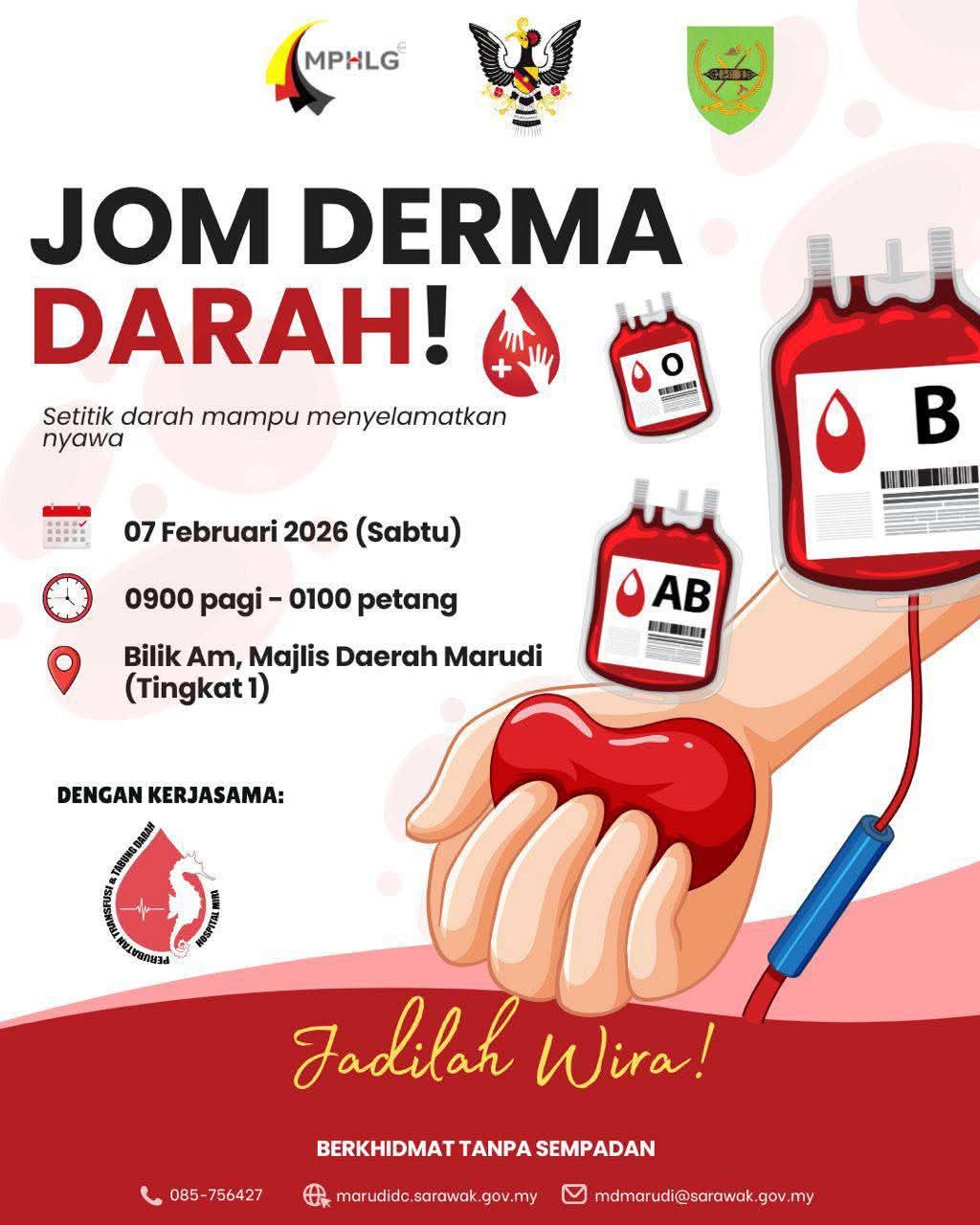 Pihak Tabung Darah Hospital Miri gesa orang ramai sertai Kempen Derma ...
