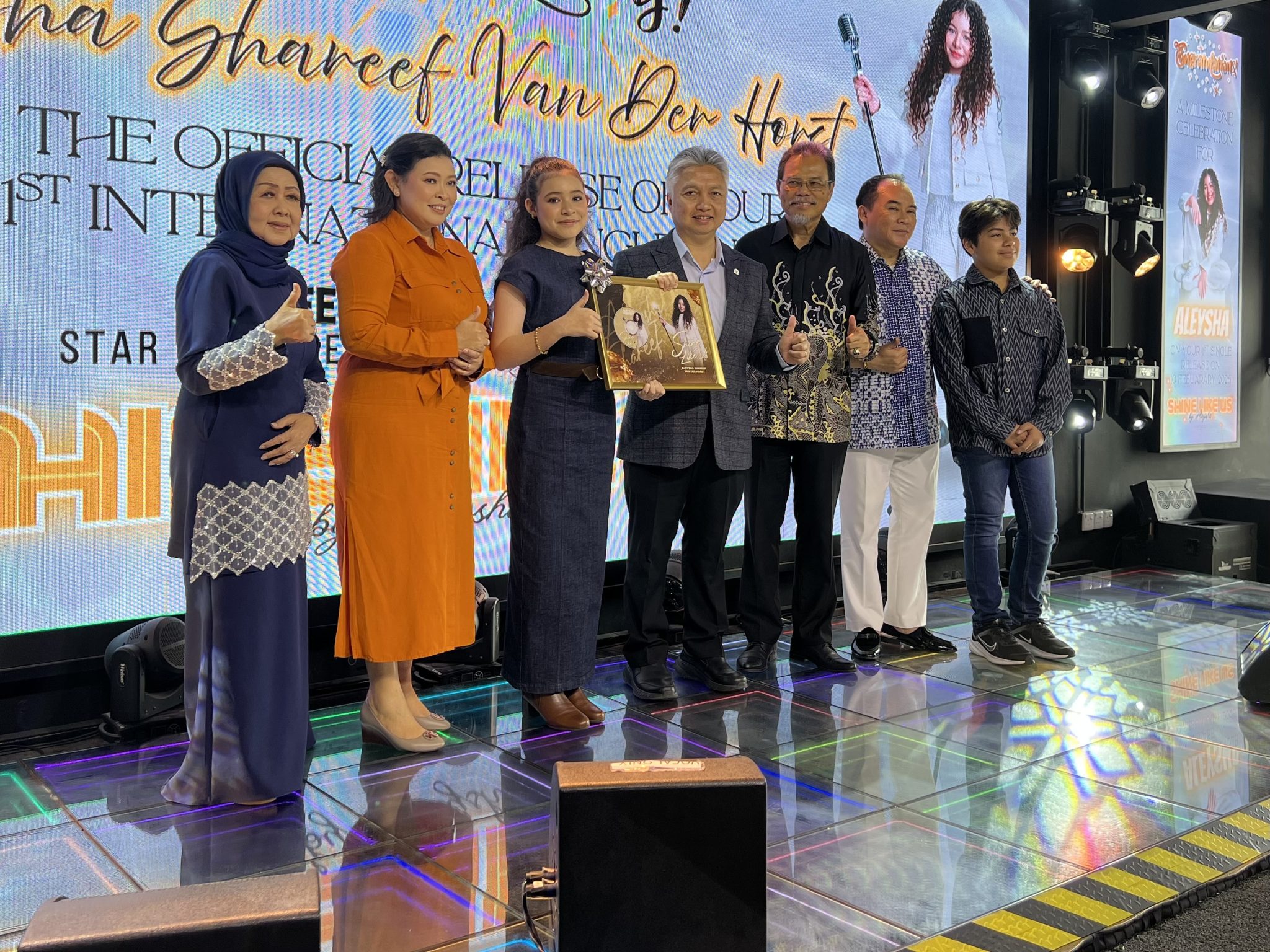 Aleysha lancar single antarabangsa pertama, serlah bakat muda Sarawak ...