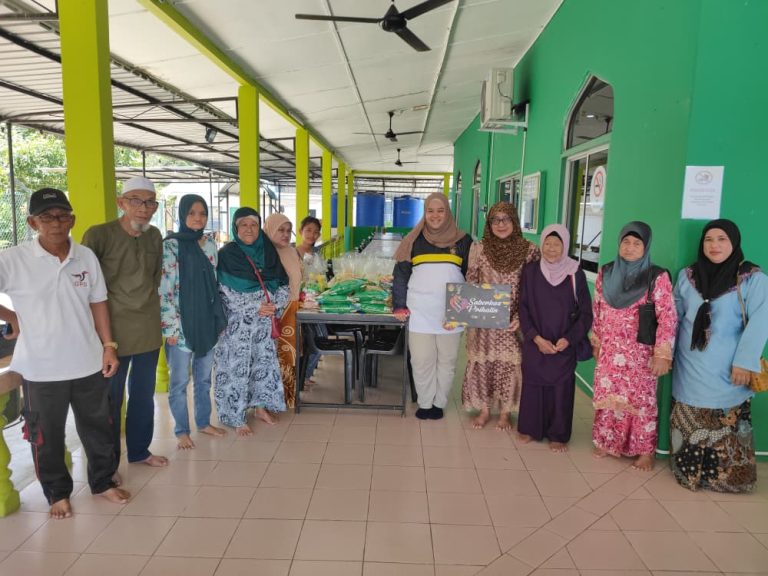 SABERKAS Prihatin santuni 100 asnaf DUN Lingga, ringankan beban Ramadan ...